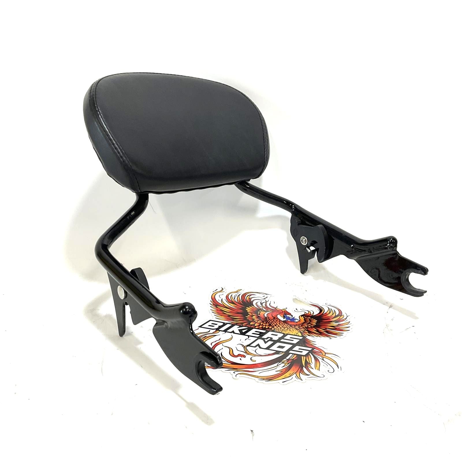 Nice! Genuine Harley 2009 up Touring Passenger Backrest Short Black 54