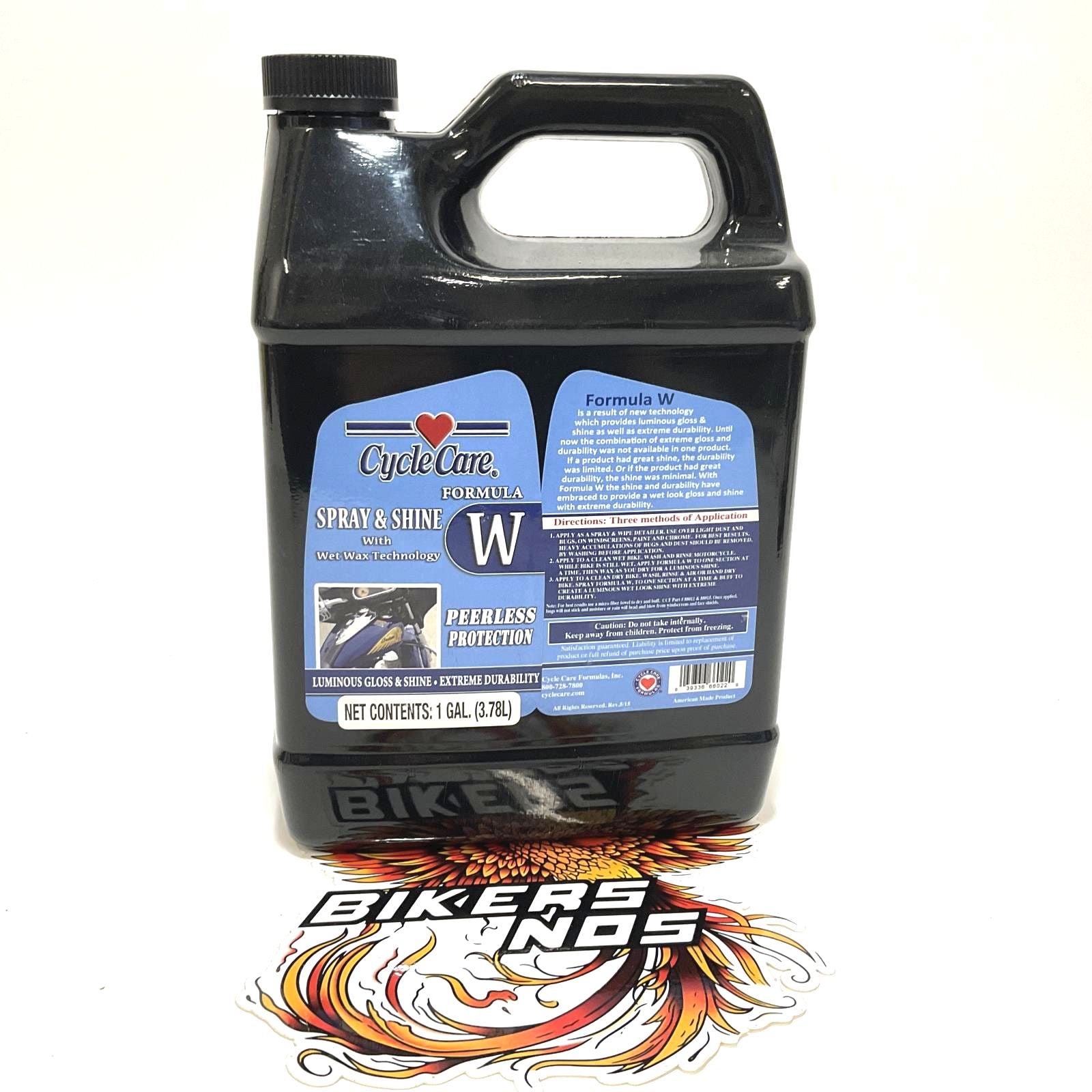 Cycle Care Formulas Formula W Wax Spray - 1 U.S. gal. 3716-0002 66128