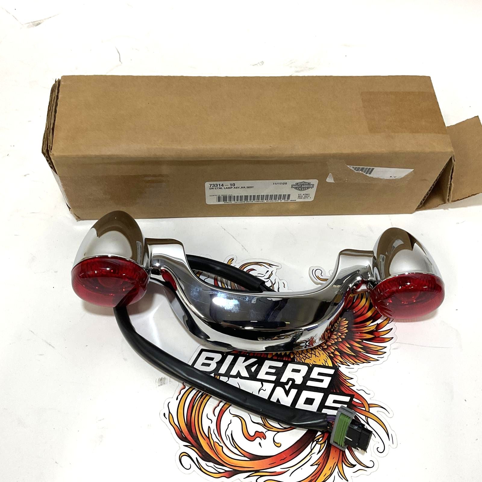 Genuine Harley Davidson 2010-2023 Touring Turn Signal Assembly Chrome