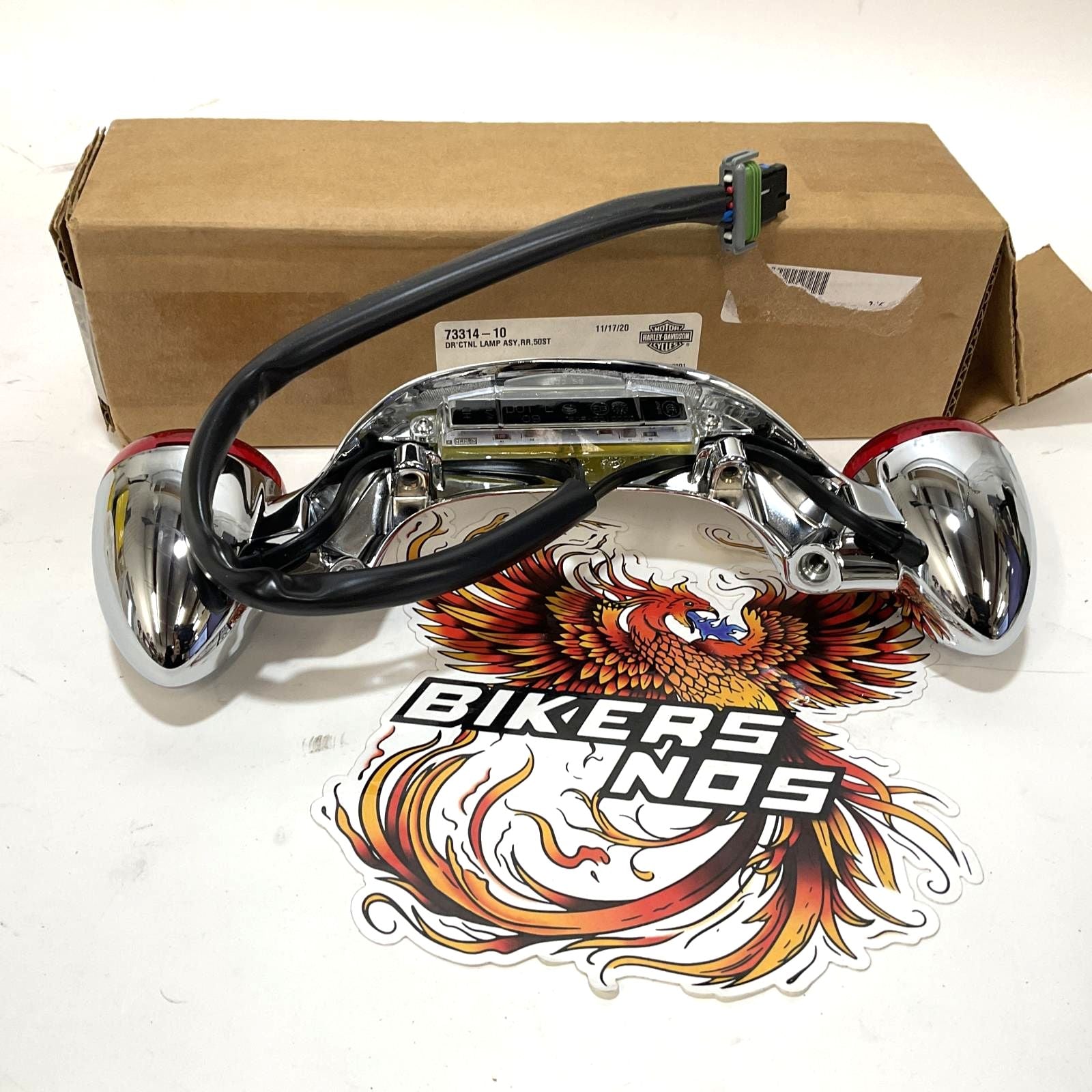 Genuine Harley Davidson 2010-2023 Touring Turn Signal Assembly Chrome